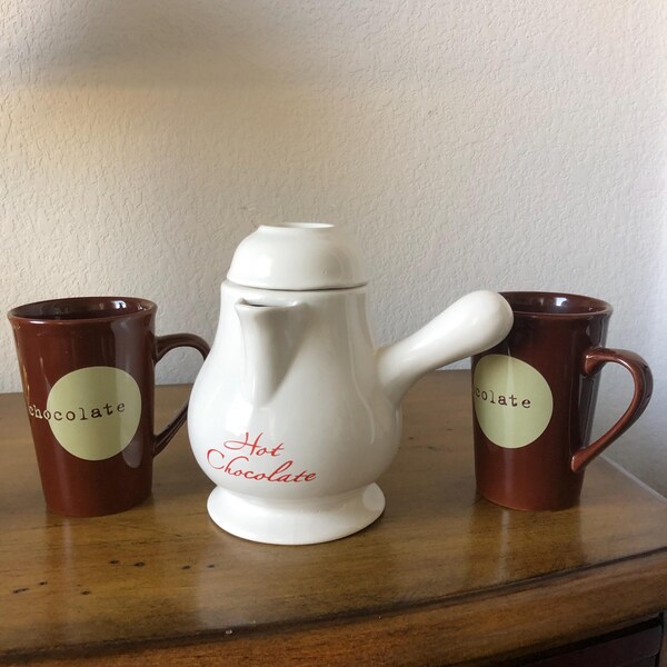 Hot Chocolate Pot - Etsy