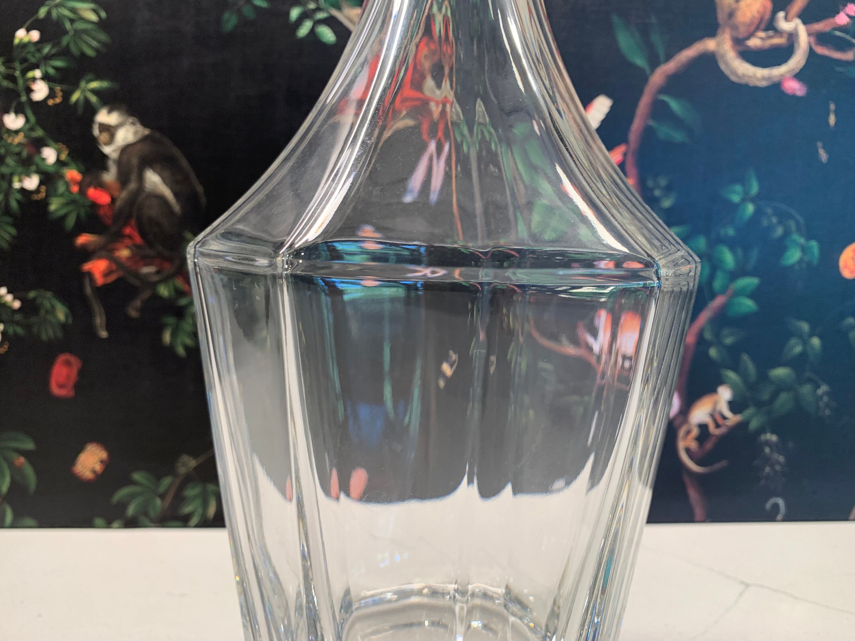Elegant Vintage Villeroy & Boch Crystal Decanter With Stopper - Decagon ...