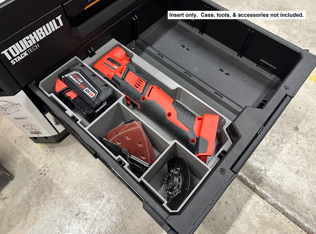 Milwaukee M18 Multi-tool Insert for Toughbuilt Stacktech Drawer Garageinorder insert-only - Etsy