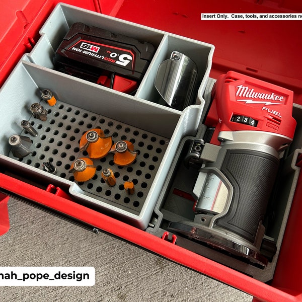 Milwaukee M18 Router Packout Insert - Etsy