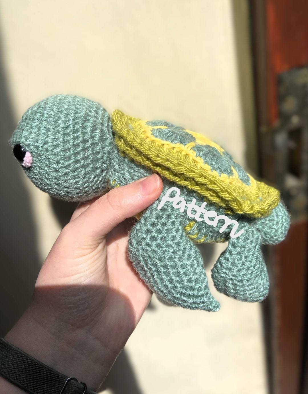 African Flower Turtle Crochet Pattern - Etsy