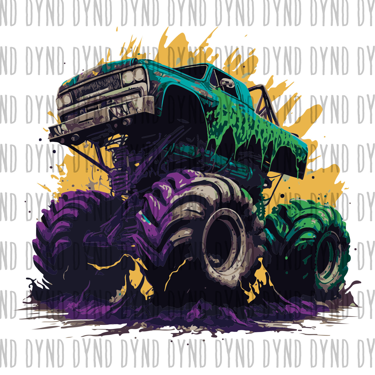 Monster Truck SVG Bundle Svg Set 5 Images Monster Truck - Etsy