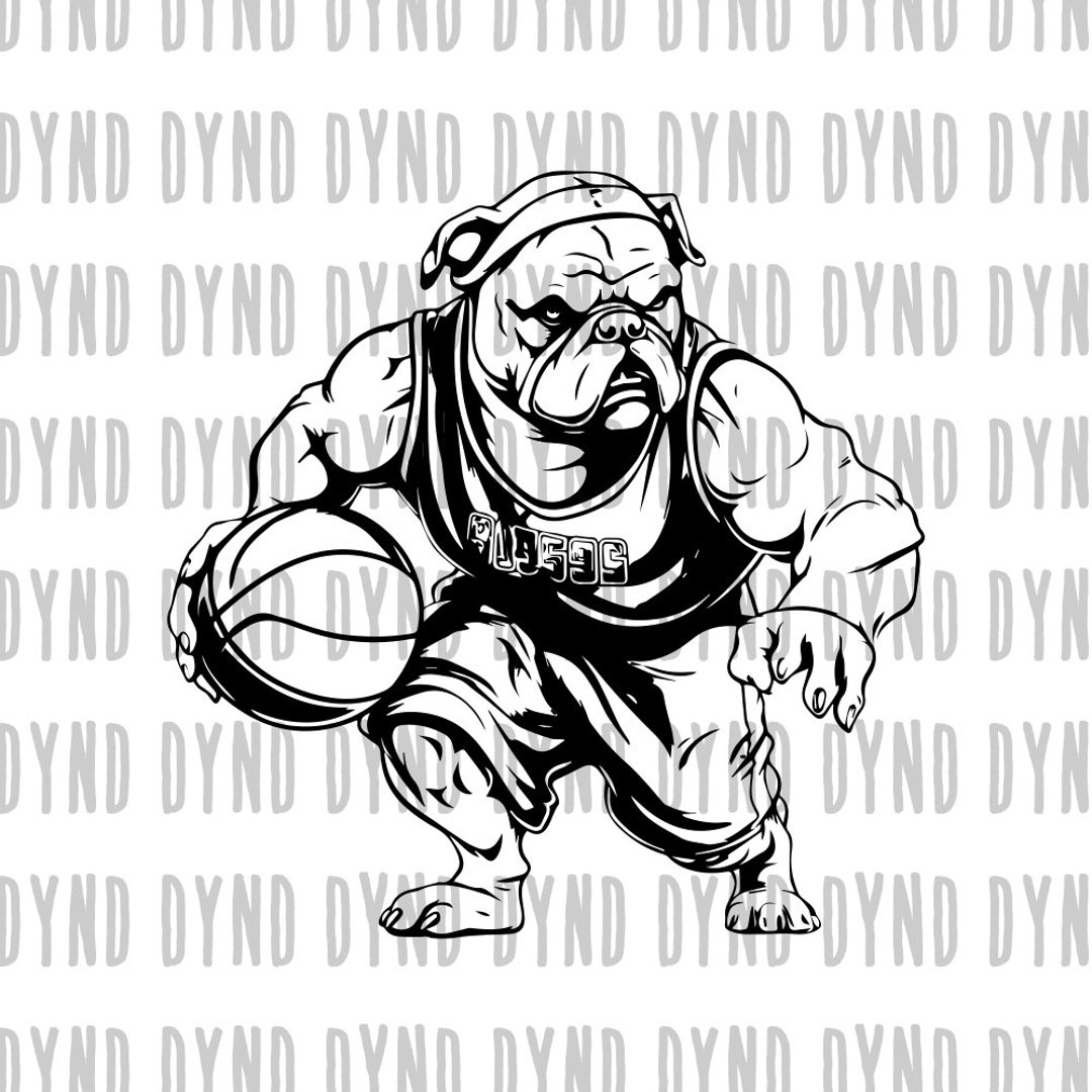 Basketball SVG, Bulldog SVG, Bulldog Mom, English Bulldog Mom, Bulldog ...