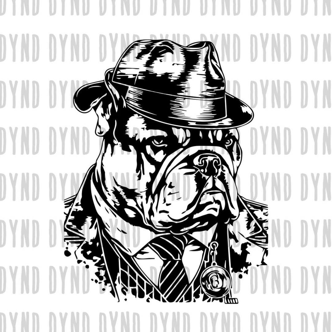 Mafia Bulldog SVG, Mafia SVG, Bulldog Mom, English Bulldog Mom, Bulldog ...