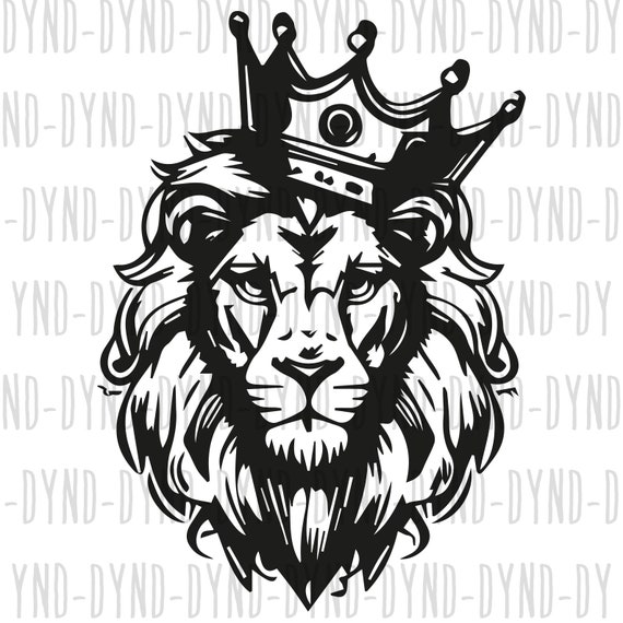 King Lion Head Clip Art