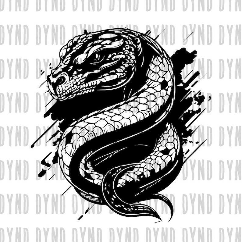 Snake SVG, Snake Vector, Snake Clipart, Snake Cricut, Snake Cut File ...
