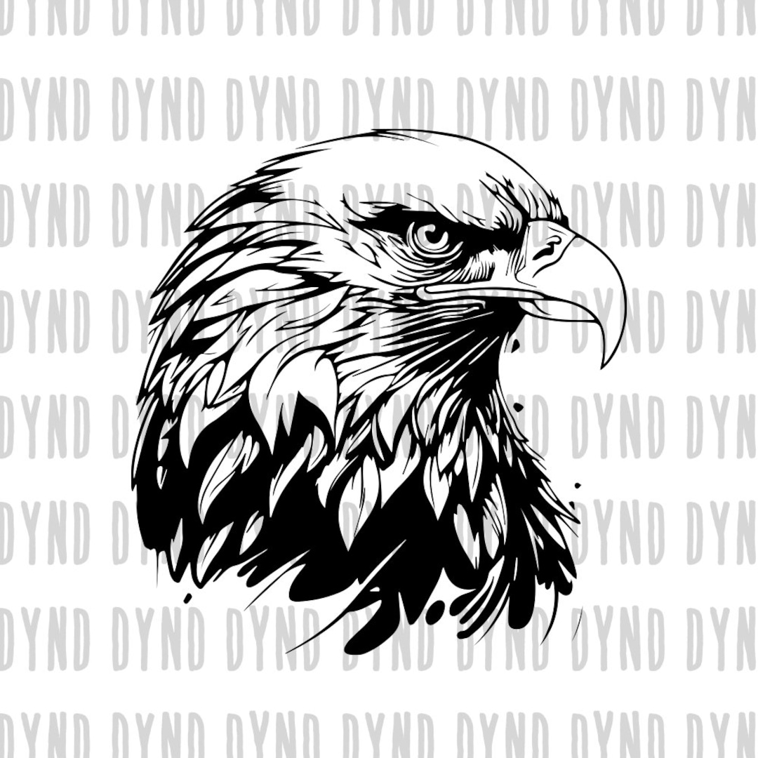 Eagle Head SVG, Eagle Svg, American Eagle Svg, Bald Eagle Svg, Eagle ...