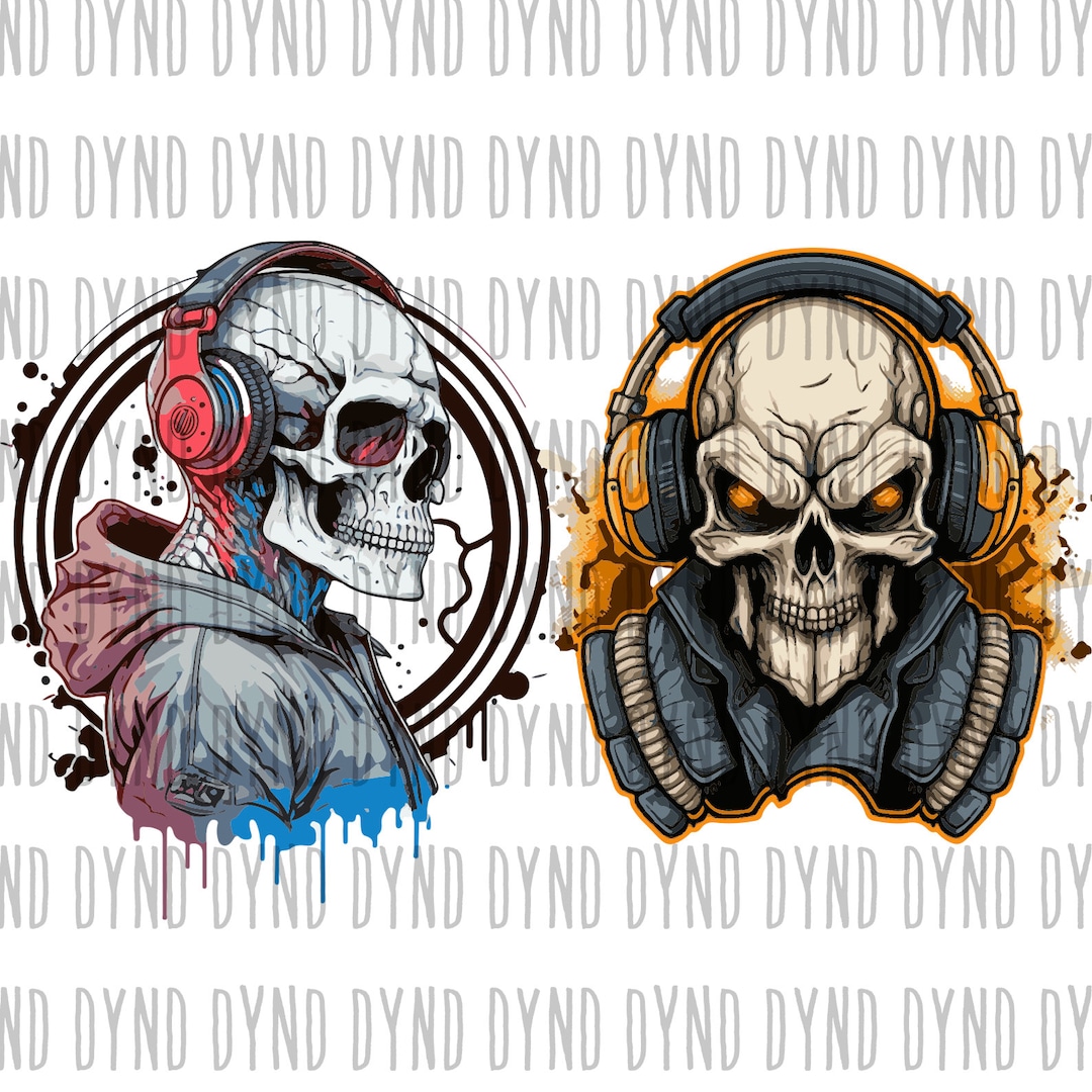 Skull Svg, Skull Gothic Clipart, Gothic Svg, Skeleton Svg, Skull Cricut ...