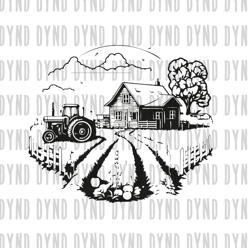 Farm SVG Cut File Cricut Farming Svg Farmhouse SVG - Etsy Canada