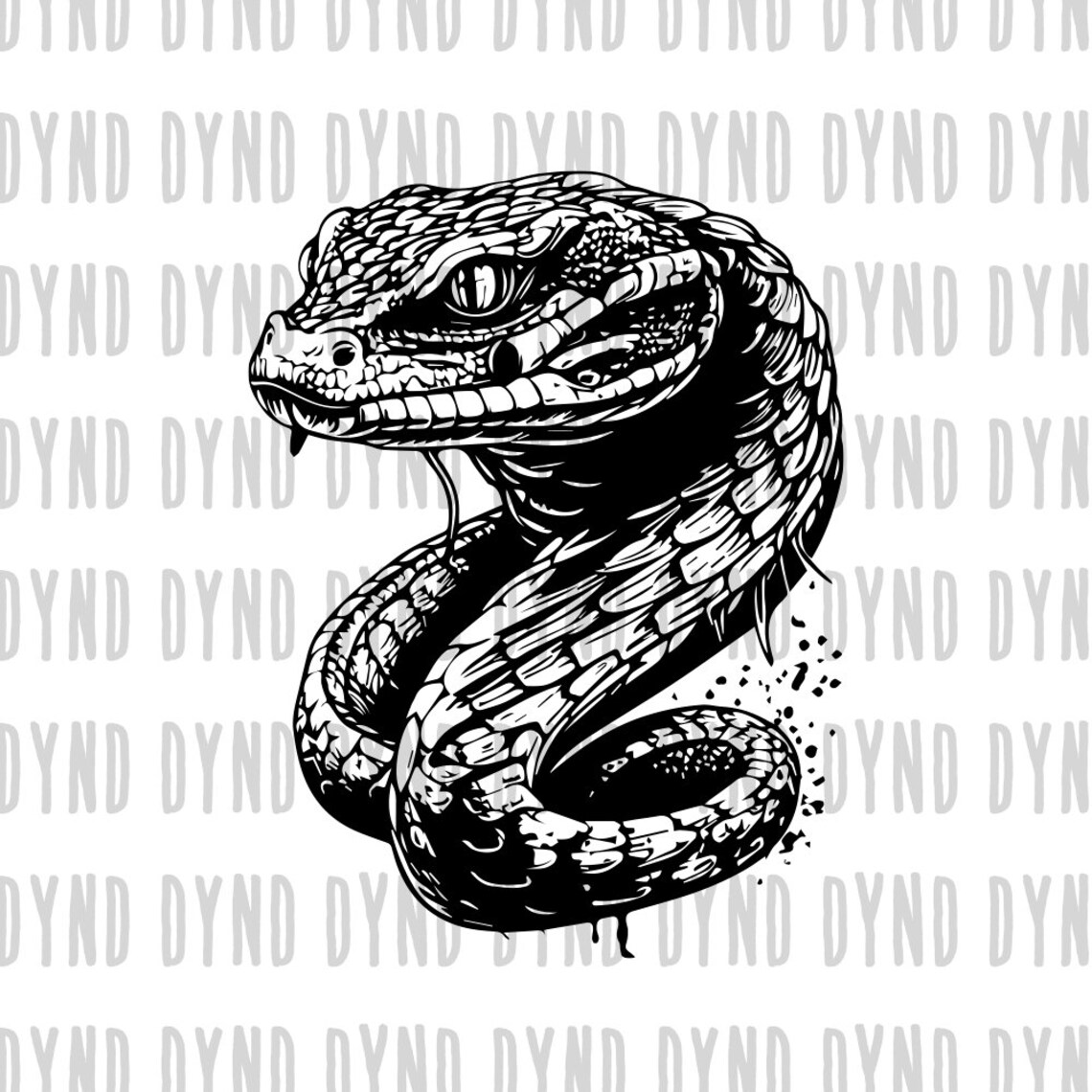 Snake SVG, Snake Vector, Snake Clipart, Snake Cricut, Snake Cut File ...
