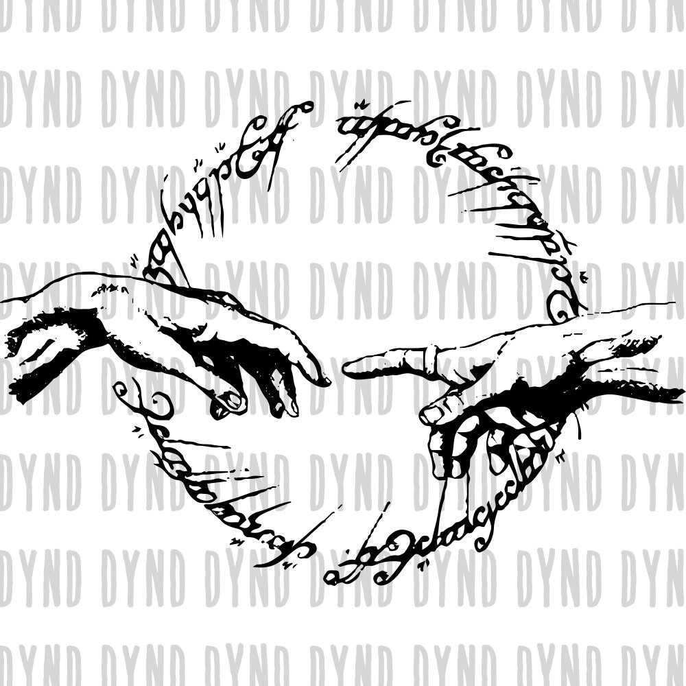 Lord of the Rings SVG, Gandalf Svg, Ring Svg, Hobbit SVG, Lord of the ...