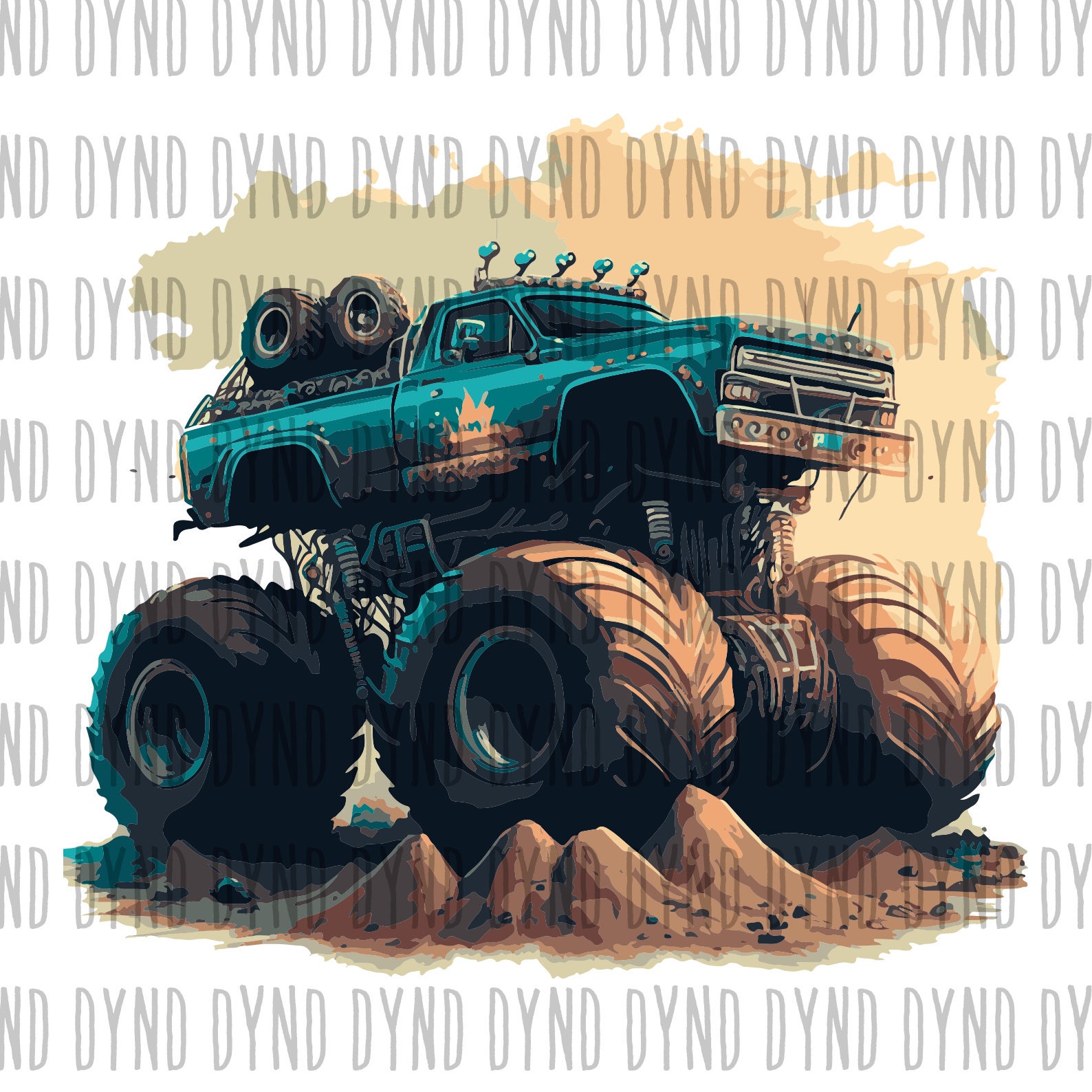 Monster Truck SVG Bundle Svg Set 5 Images Monster Truck - Etsy