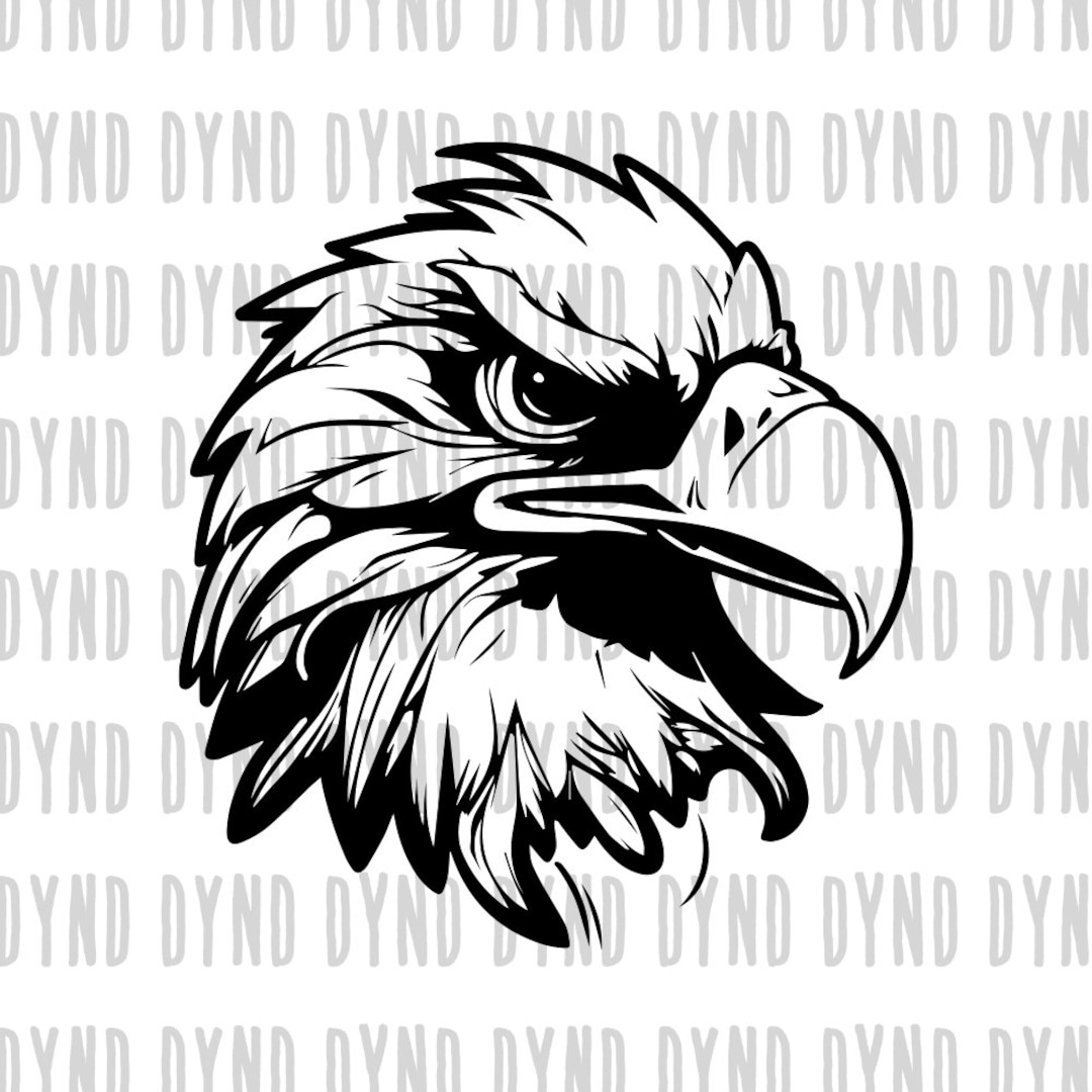 Eagle Head SVG, Eagle Svg, American Eagle Svg, Bald Eagle Svg, Eagle ...