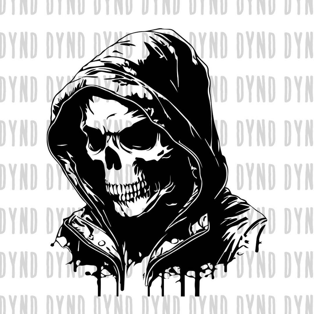 Skull Svg, Skull Gothic Clipart, Gothic Svg, Skeleton Svg, Skull Cricut ...