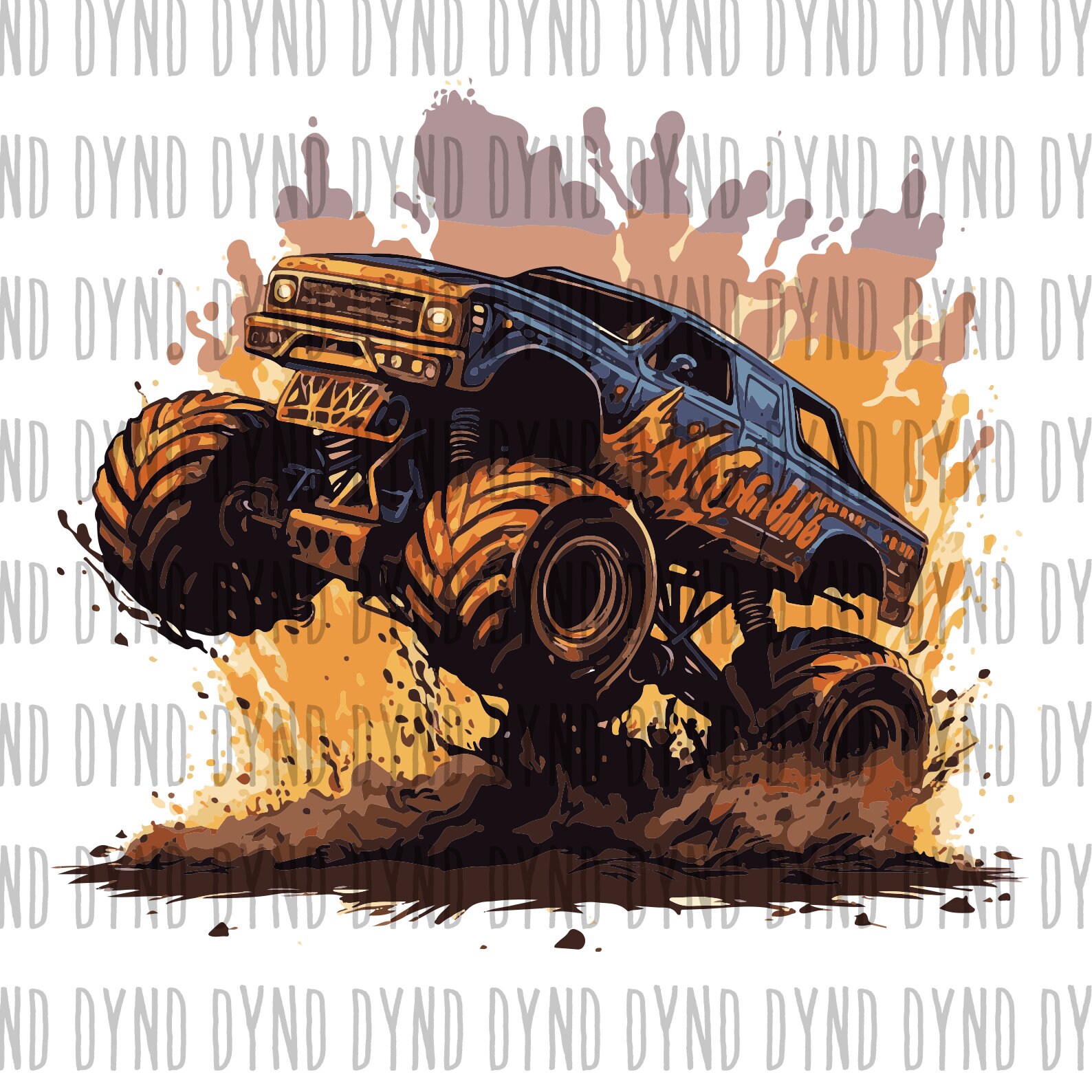Monster Truck SVG Bundle, Svg Set, 5 Images, Monster Truck Clipart ...