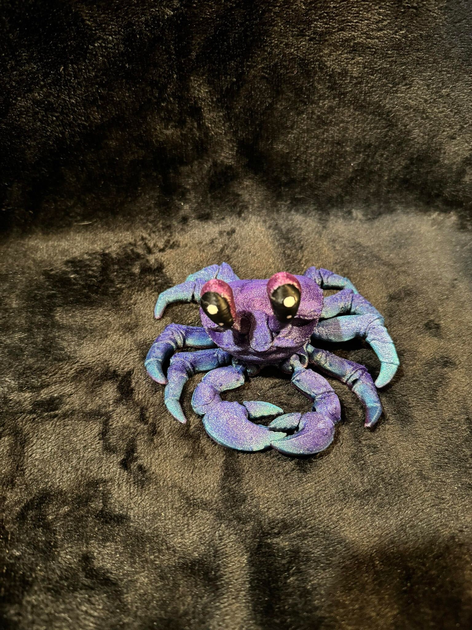 Ghost Crab 3d Printed Articulating Decor - Etsy