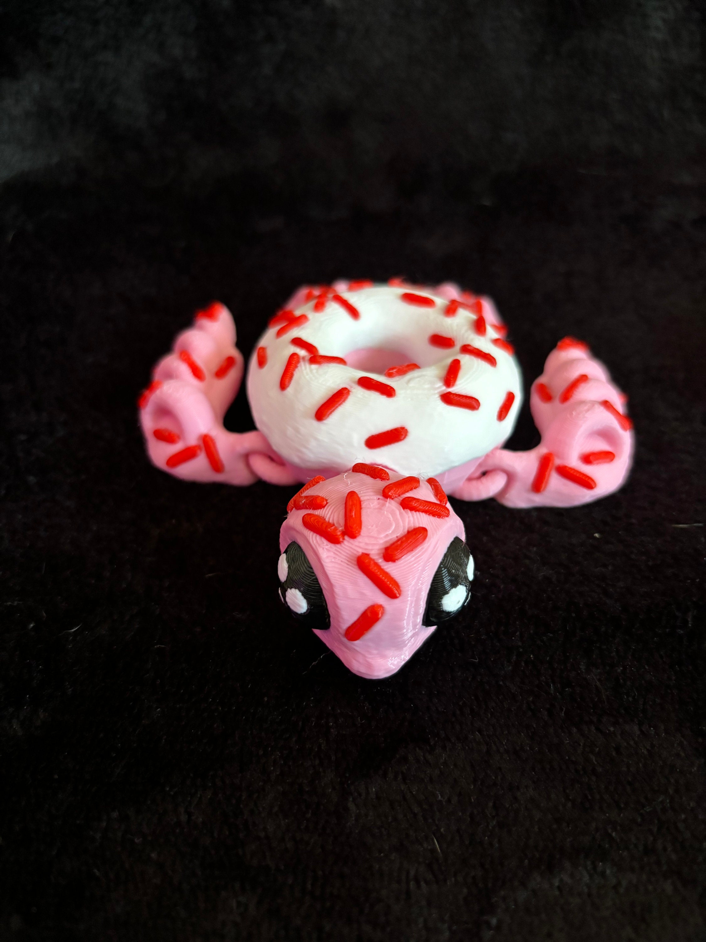 Donurtle Donut Turtle 3d Printed - Etsy