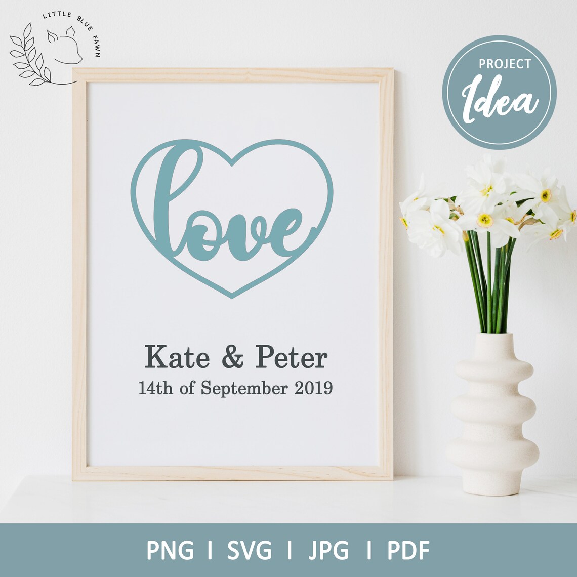 Love Heart Digital File, Love Shape SVG for Cricut, Silhouette Heart ...