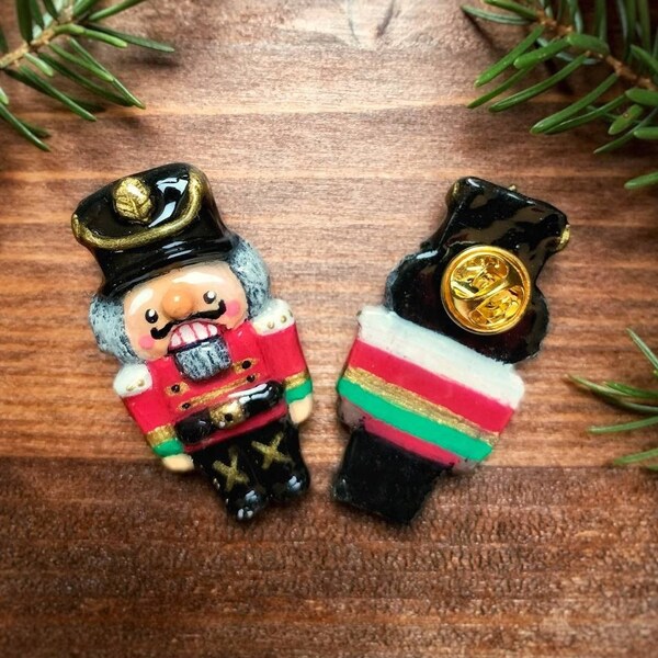 Nutcracker Pin - Etsy