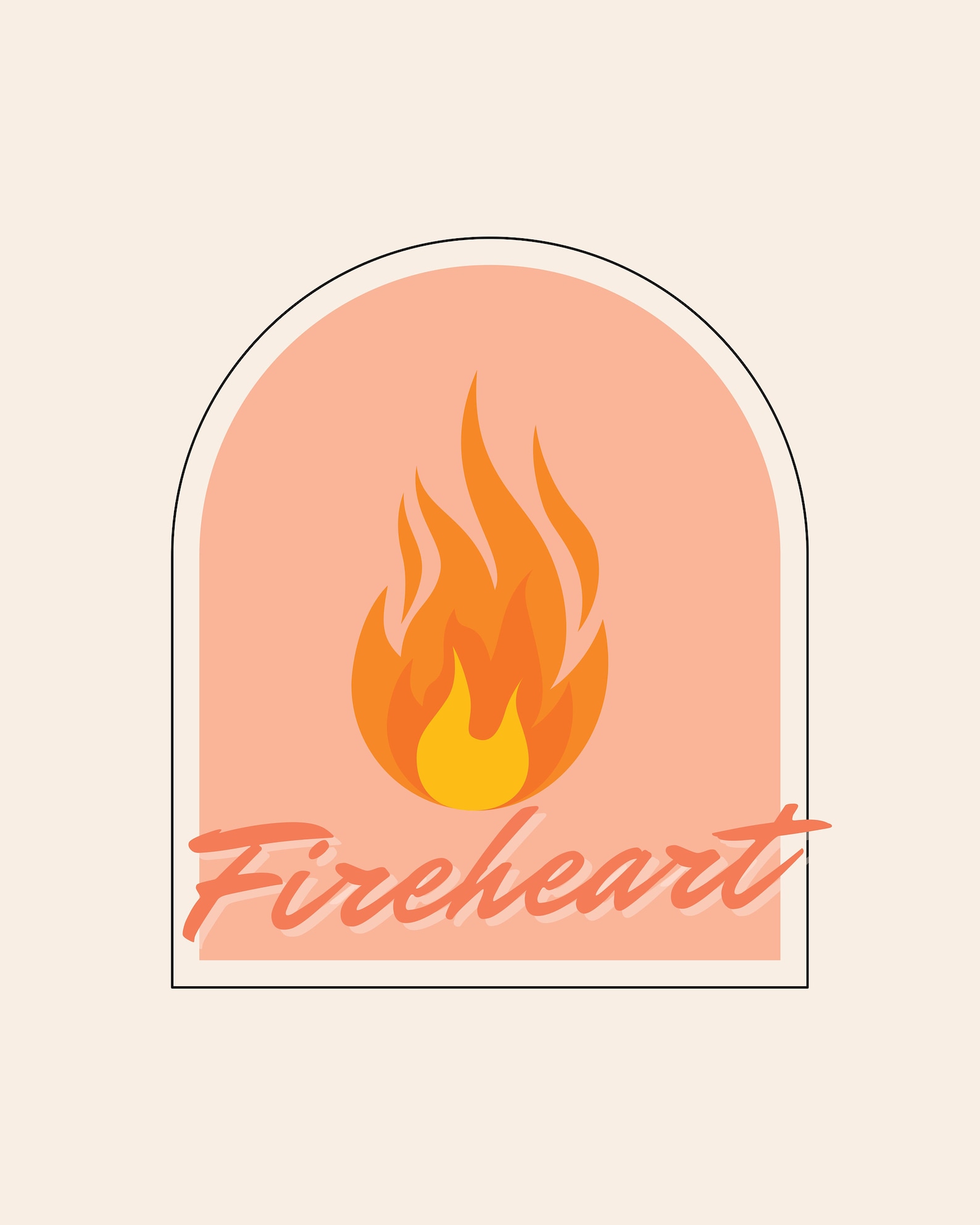 Throne of Glass - Fireheart Digital Download Print, Sarah J Maas ...