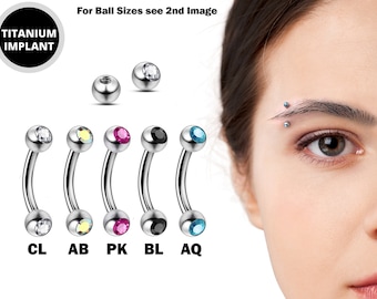 Titanium Spike Vertical Labret Stud Lip Piercings Spikes / Cone 18g 16g 14g Curved Bar Also ...