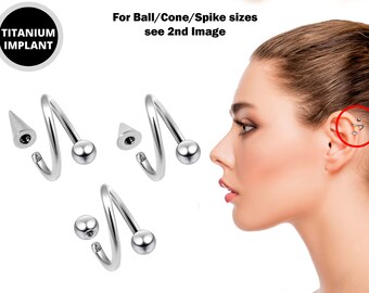 Helix Piercing Spike - Etsy