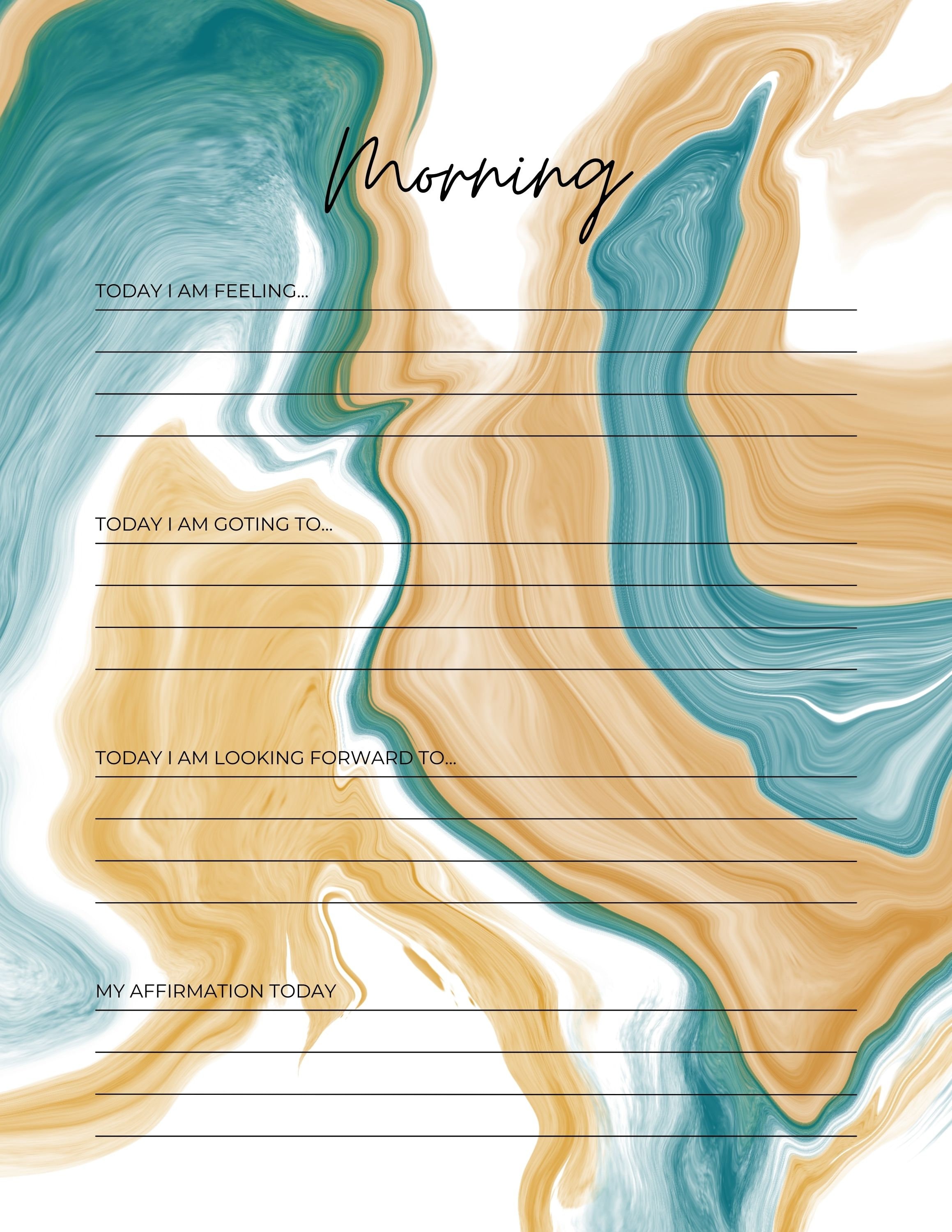 Digital Mental Health Journal| Printable PDF - Etsy