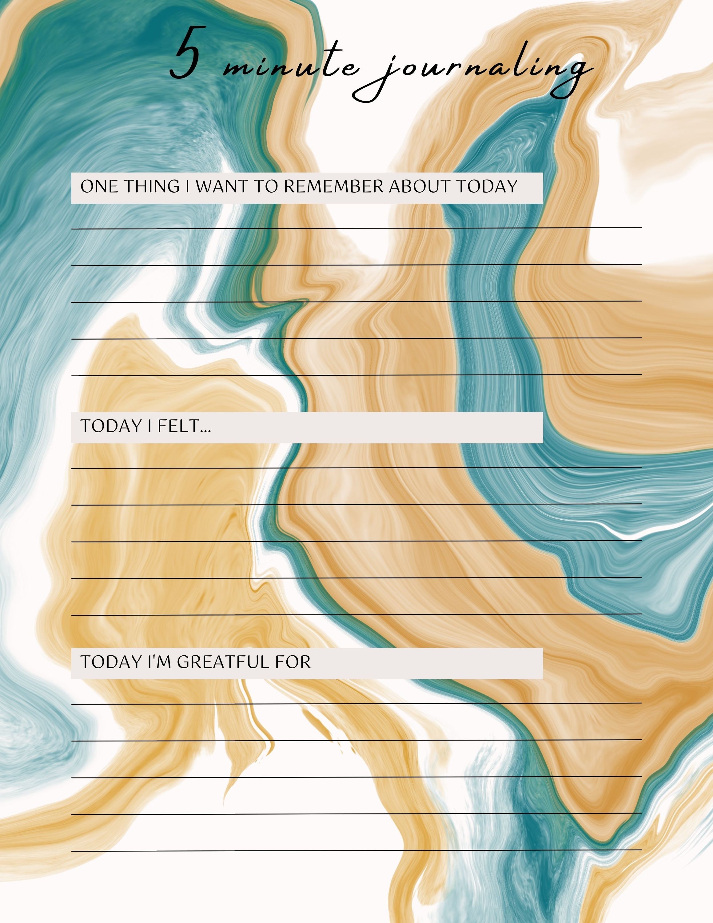 Digital Mental Health Journal Printable PDF - Etsy