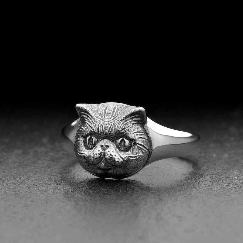 Cat Ring - Etsy
