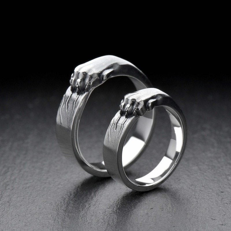 Cat Wedding Ring - Etsy