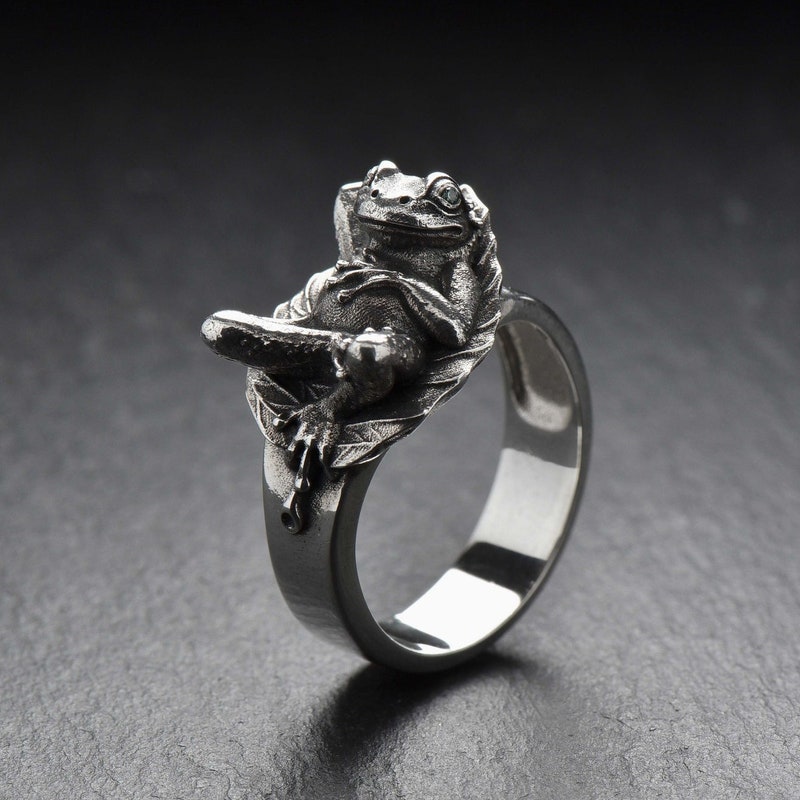 Frog Ring - Etsy