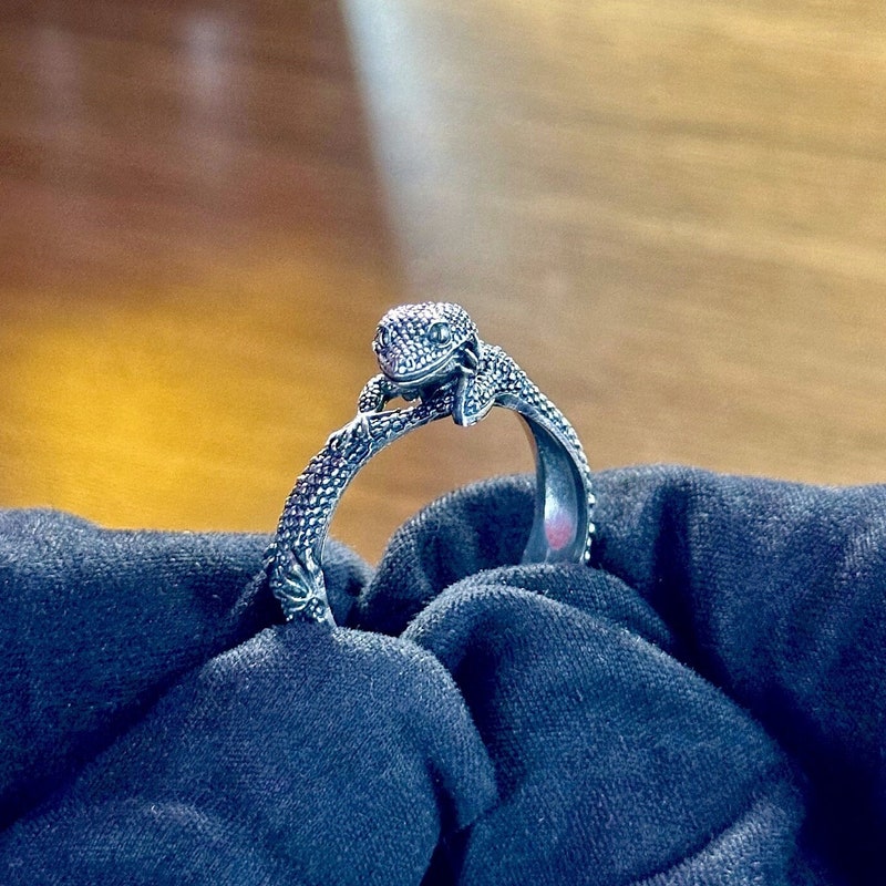 Lizard Ring - Etsy