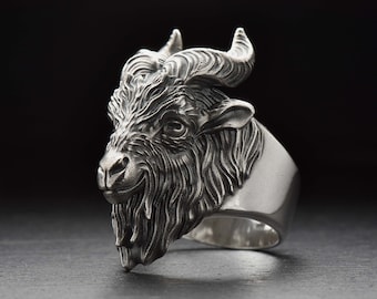 Goat Ring - Etsy