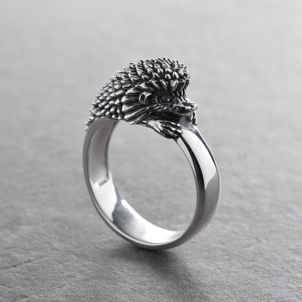 Hedgehog Ring - Etsy