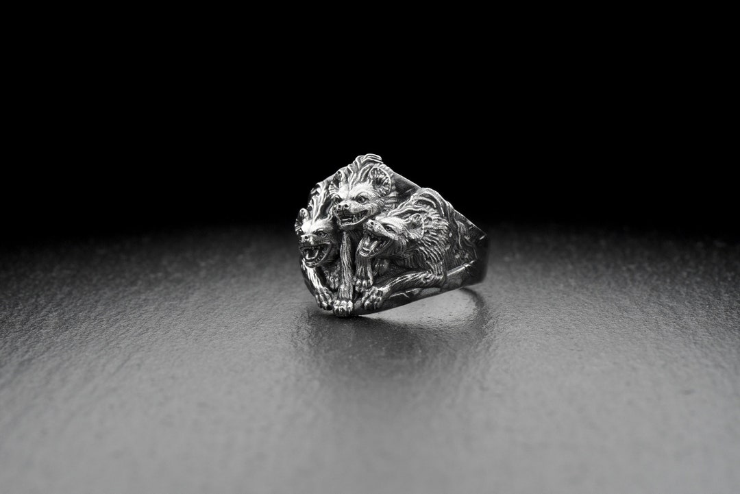 Hyenas Ring - Etsy