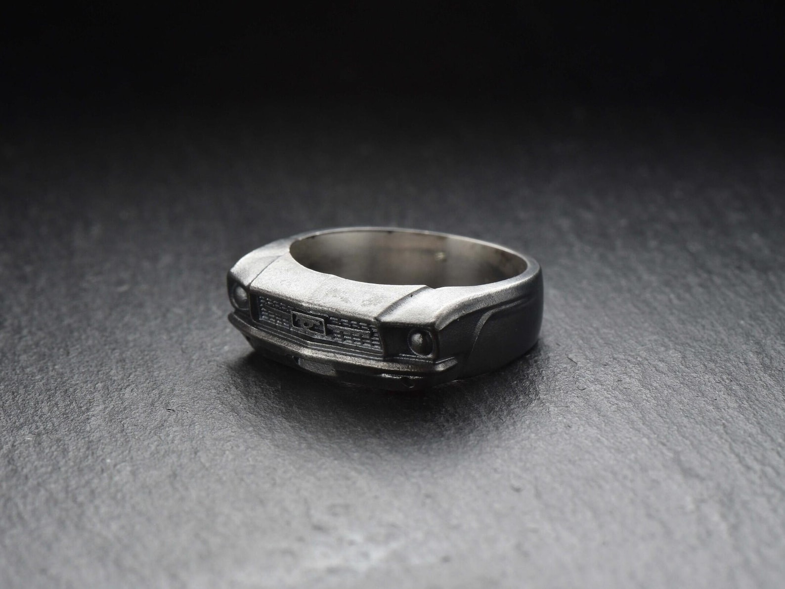 Handmade Sterling Silver Ford Mustang Ring: Car Lover Gift - Etsy