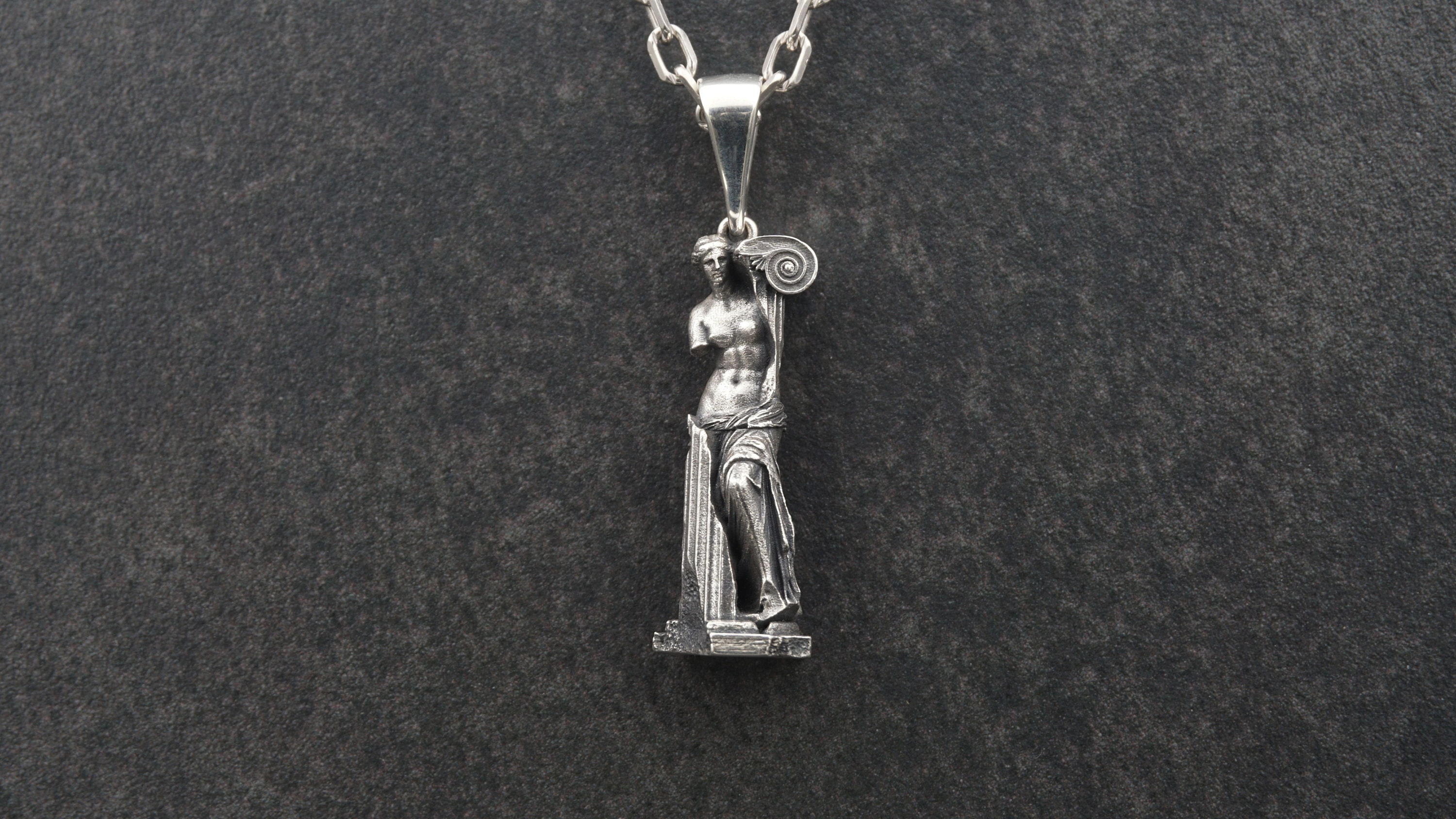 Sterling Silver Aphrodite Necklace: Ancient Greek Jewelry - Etsy