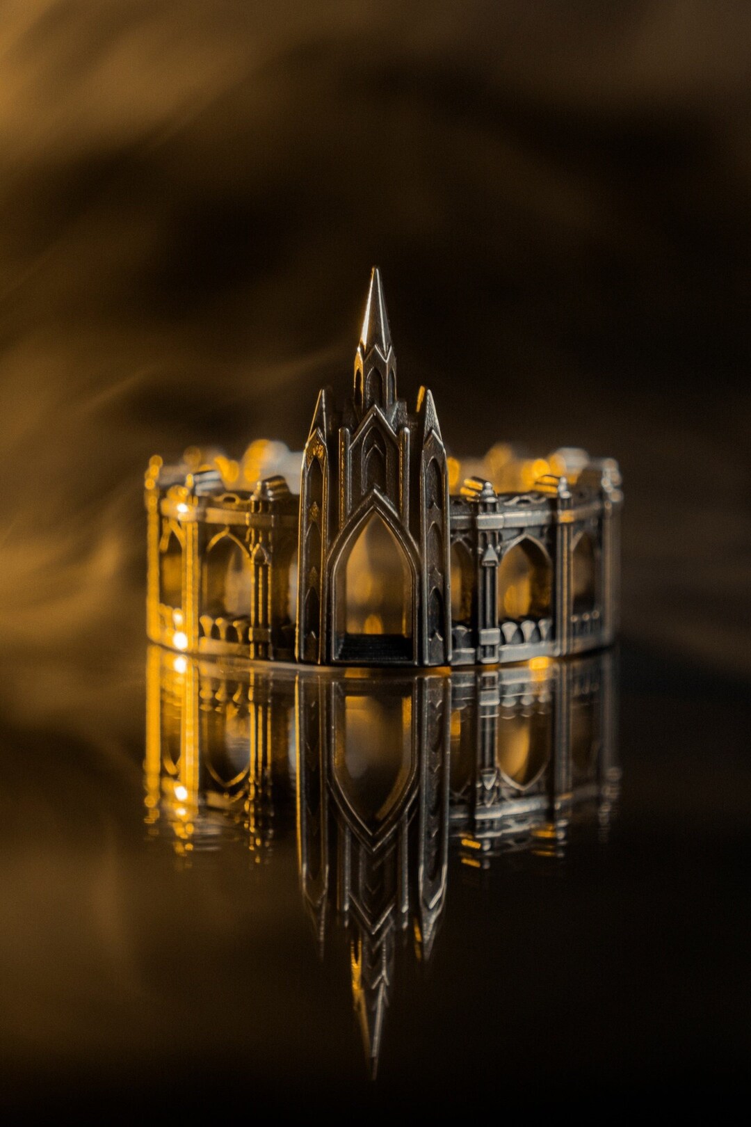 Sterling Silver Gothic Ring, Vintage Ring, Medieval Jewelry, Gift Idea ...