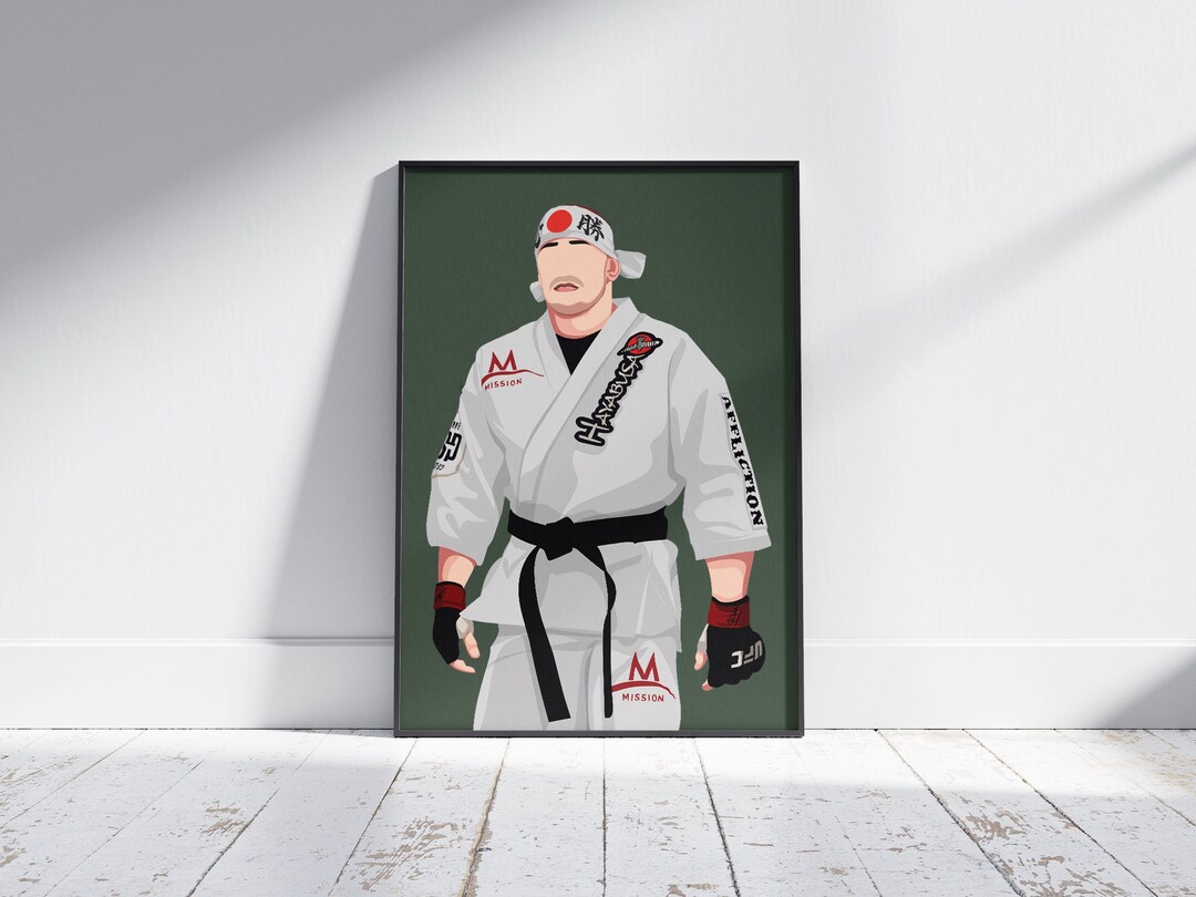 George St-pierre | Rush | Walkout Gi | Welterweight Champion | UFC Art ...