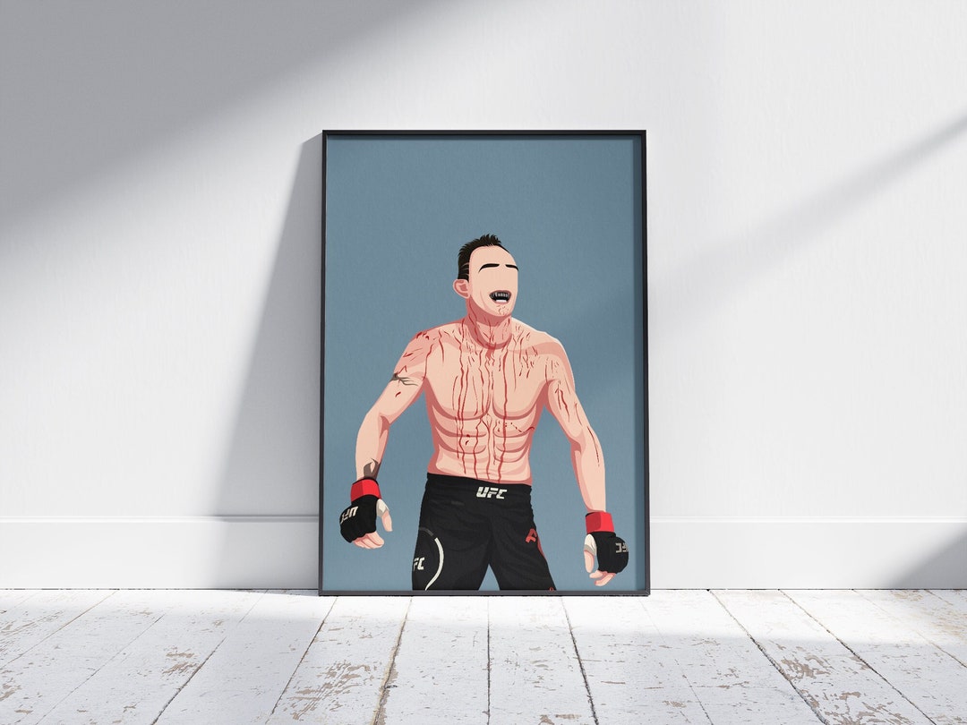 Tony Ferguson | El Cucuy | Bloody | UFC Art | Poster | MMA | Flat ...