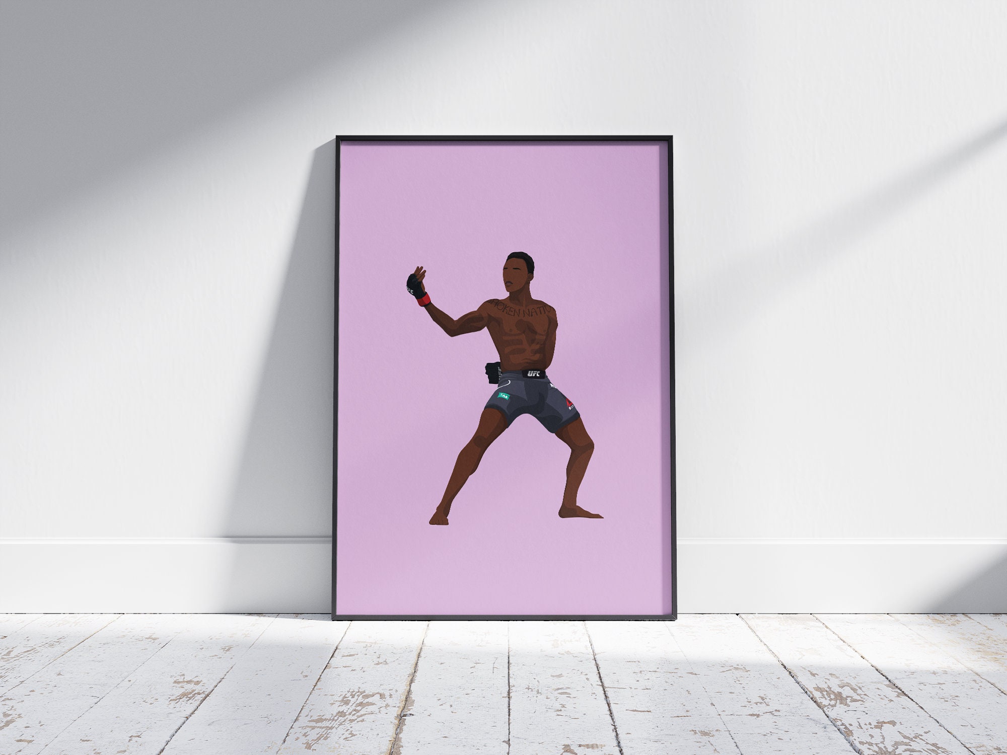 Israel "stylebender" Adesanya Stance Fighting Anderson Silva | UFC Art ...