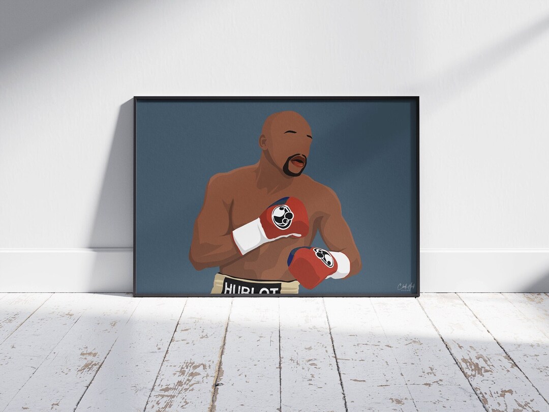 Floyd "money" Mayweather Jr | Boxing Art | Money Poster Design | Boxing ...