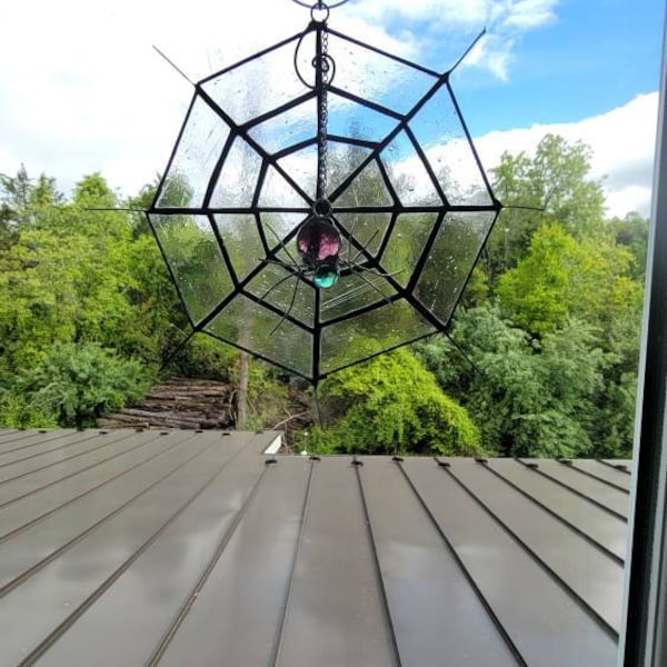 Glass Spider - Etsy