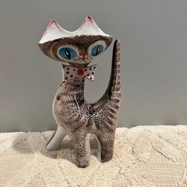 Italy Ceramic Cat - Etsy