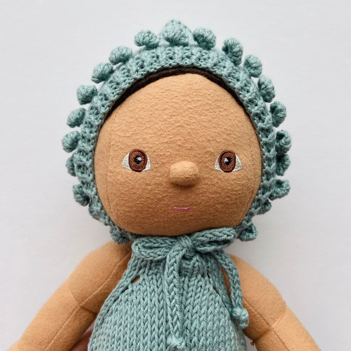 DINKUM Doll - the Pixie Bonnet With the Bubbles at the Edge - Etsy