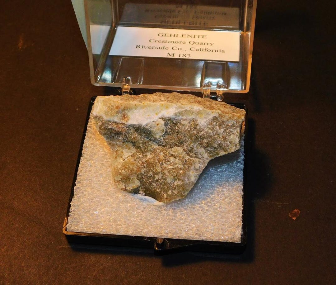 Gehlenite in Matrix Mineral Specimen - Etsy