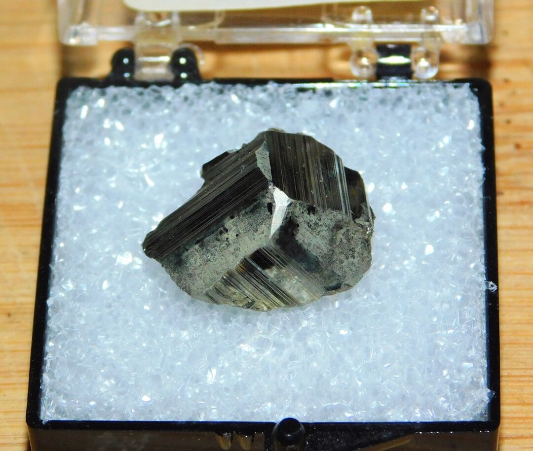 Pyrite Crystal in a Perky Box - Etsy