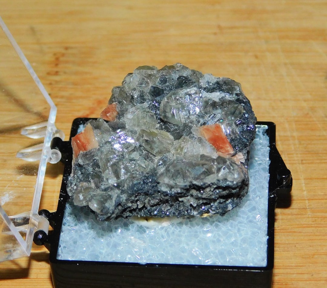 Cerussite and Barite Mineral Specimen - Etsy