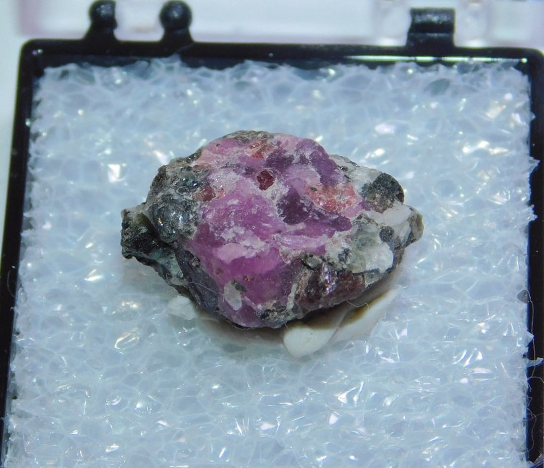 Corundum (ruby) in Matrix Mineral Specimen - Etsy