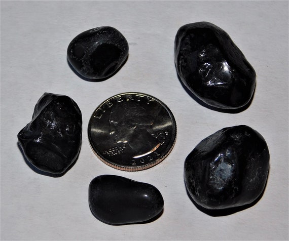 Obsidian 'apache Tears' Mineral Specimens - Etsy